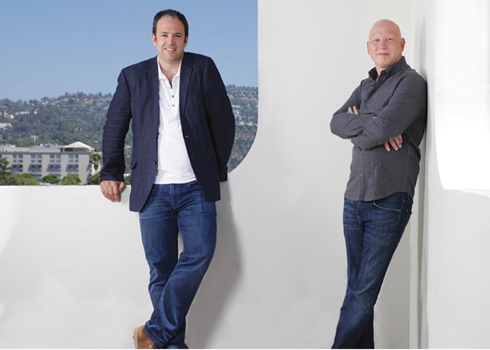 WME Signs Lightbox Duo Simon Chinn & Jonathan Chinn - Lightbox